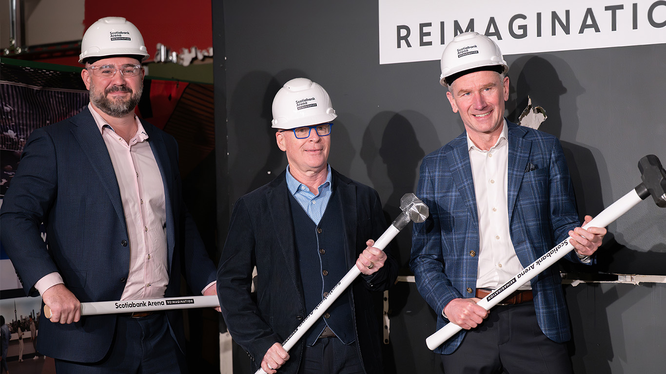 MLSE Breaks Ground on Second Phase of Multi-Million Dollar Scotiabank Arena Reimagination Project